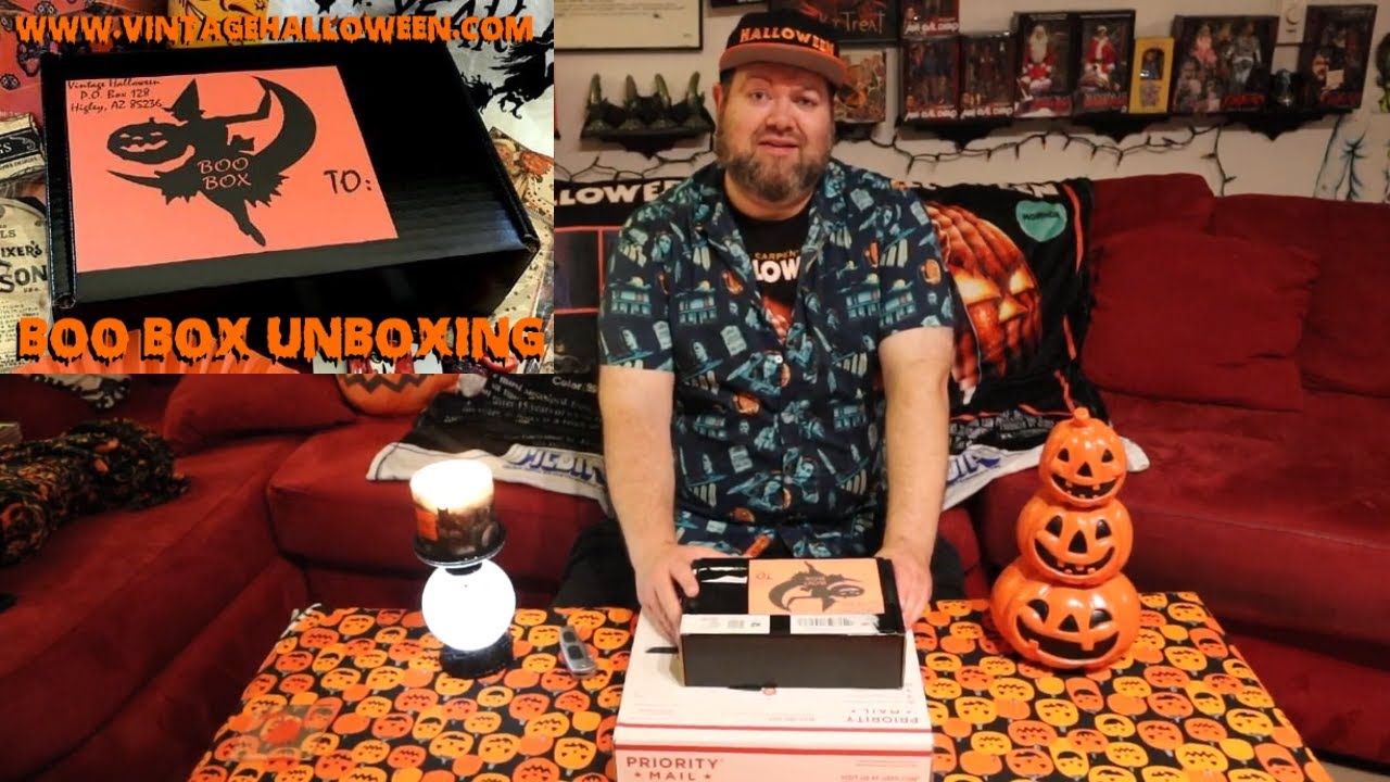 2020 Vintage Style Halloween Boo Box Unboxing - YouTube
