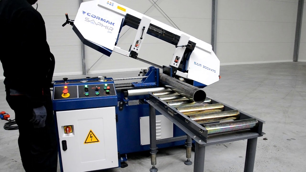 Przecinarka taśmowa CORMAK SAM 300 x 470 SAPHIR LINE | Band Saw ...