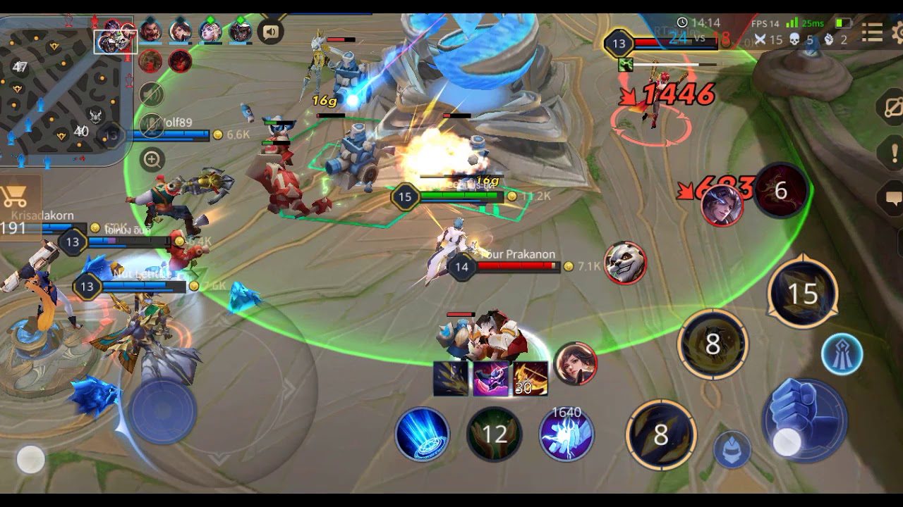 garena rov mobile moba - YouTube
