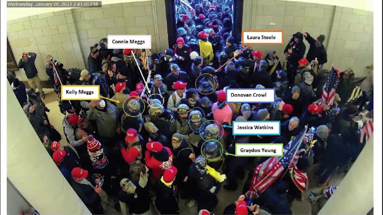 VIDEO: Images from FBI of Oath Keepers at US Capitol - YouTube