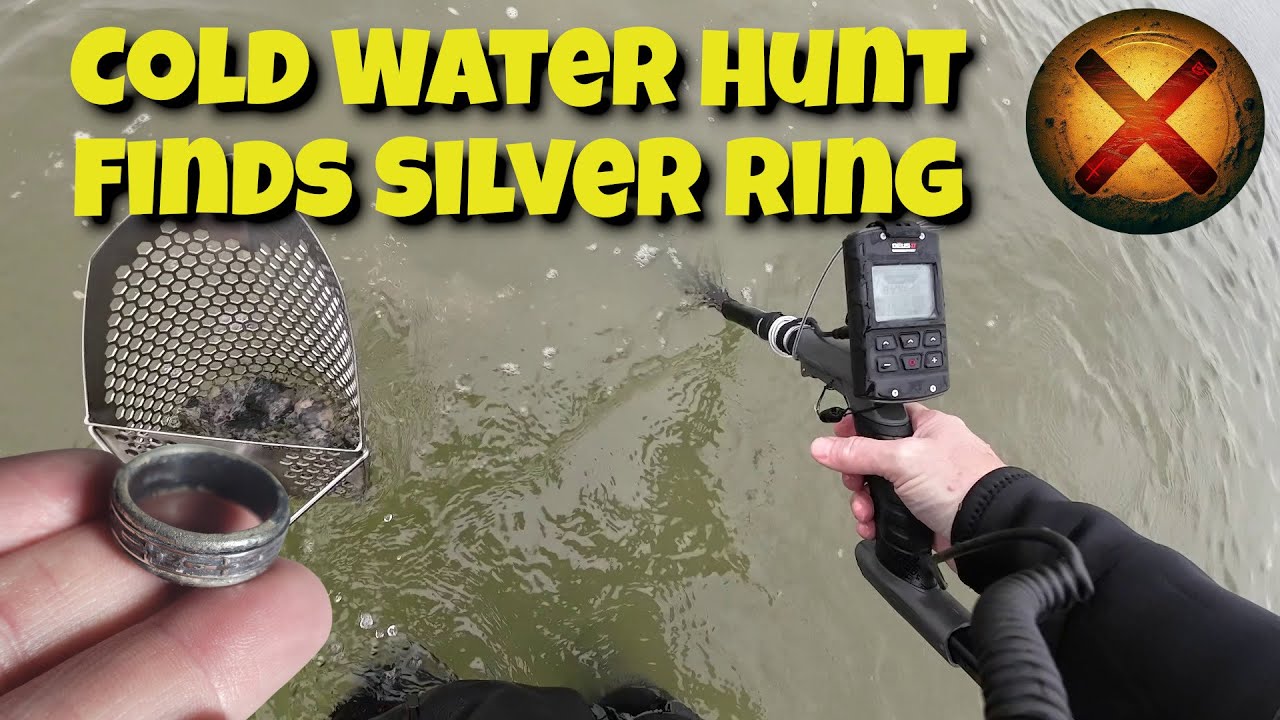 Cold Water Hunt Finds Ring and More with XP Deus 2 Metal Detector # ...