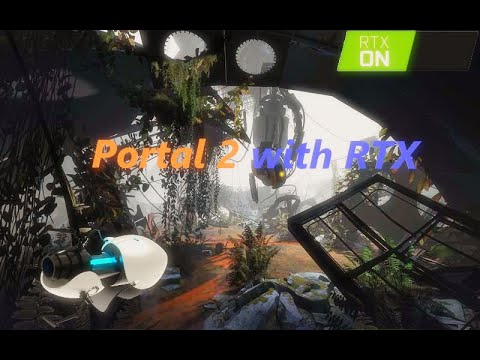The first part of Portal 2 but RTX is on | P2 RTX Showcase - YouTube