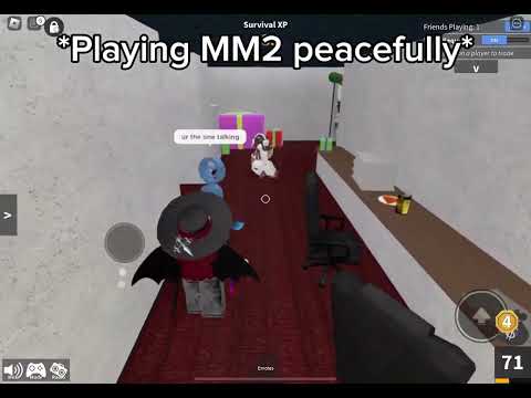 Playing MM2 (Innocent victory) - YouTube