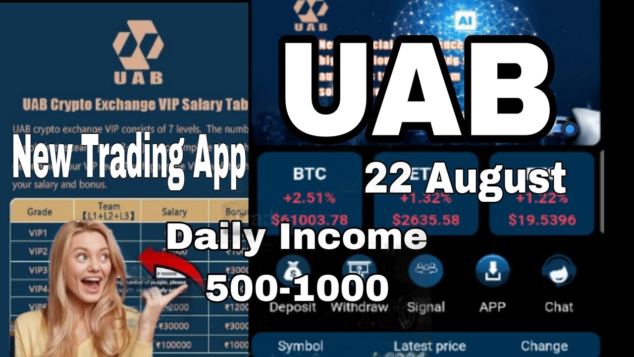 UAB Trading App | New Trading App | UAB Trading App Withdrawal Proof ...