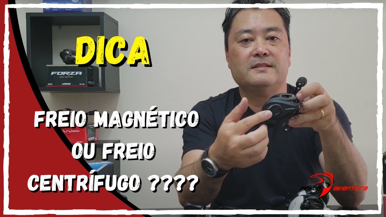 Ajuste Freio Magnetico e Centrifugo de Carretilhas - Como regular Qual ...