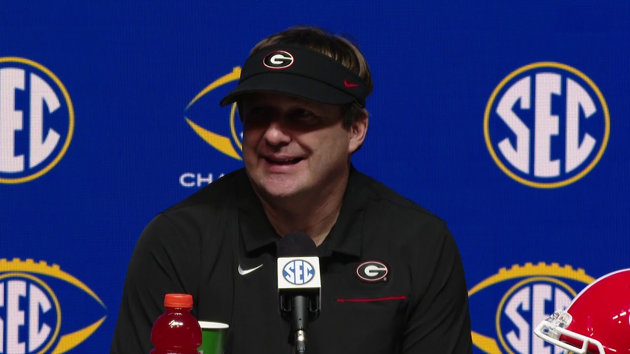 Georgia's 2019 SEC Championship Postgame Press Conference with Kirby ...