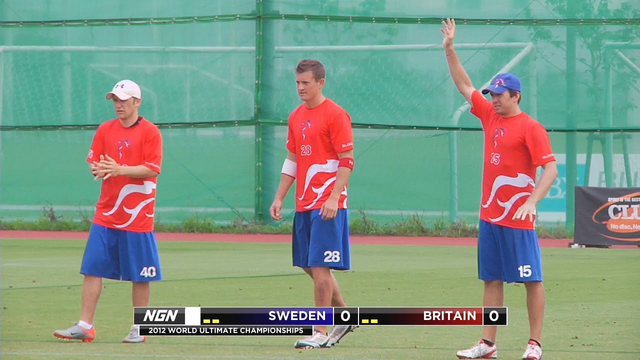 Great Britain vs Sweden - 2012 World Ultimate & Guts Championships ...
