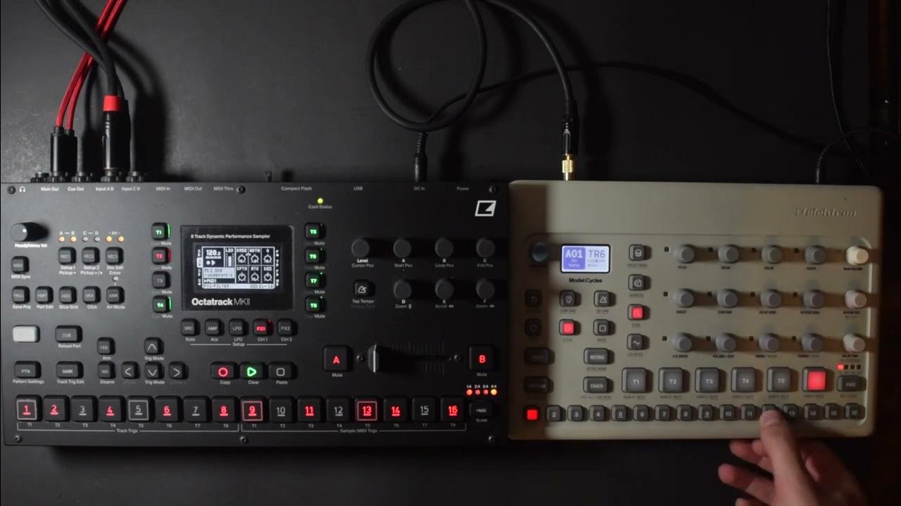 Octatrack MKII | Model Cycles | live resampling - YouTube