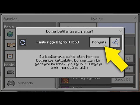 Realms Herkes Davetli Minecraft 1.2.0 Yeni Özelliği