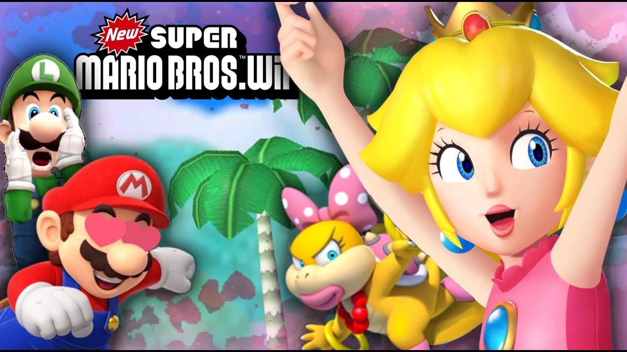 New Super Mario Bros Wii made us DOWN BAD... - YouTube