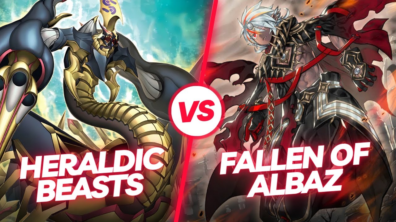 EPIC Battle: HERALDIC BEASTS vs Fallen of Albaz | Yugioh Deck Profile ...