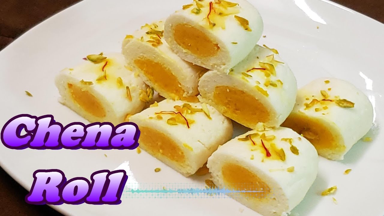 Special Sweet (अनोखा मिठाई ) Chena | Paneer Rolls Recipe | Indian ...