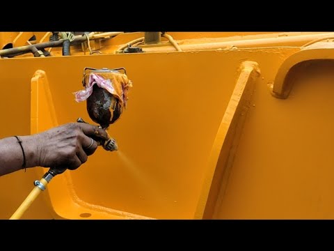 jcb paint || jcb colour paint || jcb expert - YouTube