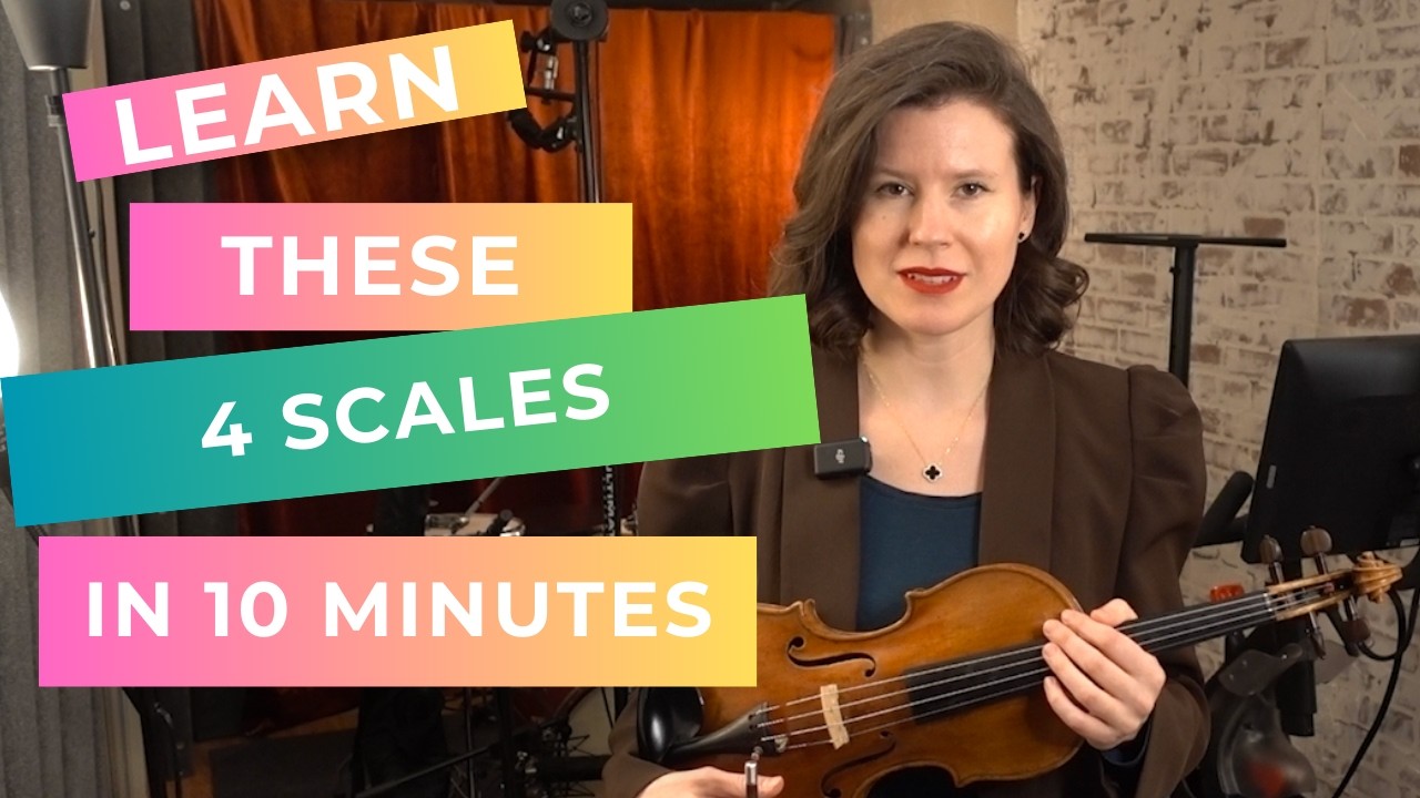 ALL The Notes in First Position on Violin for Complete Beginners - YouTube