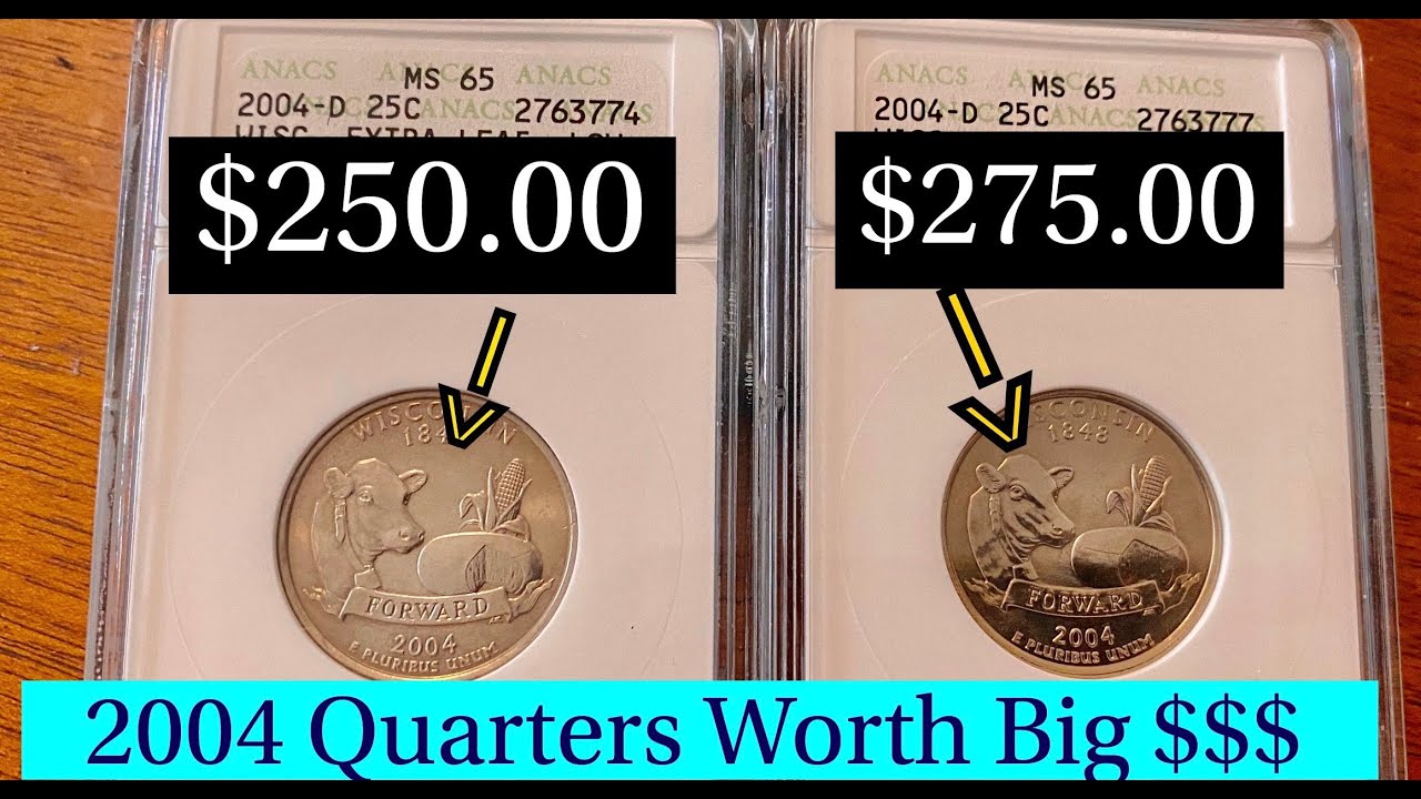 How To Spot 2004 Quarter Varieties Worth Big Money! $$$ - YouTube