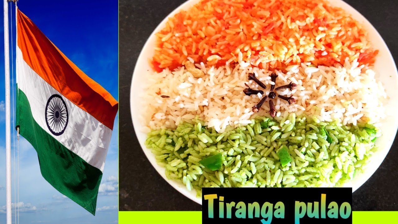 Tri-colour Rice Recipe |Tiranga pulao rice | Three layered rice at Home ...
