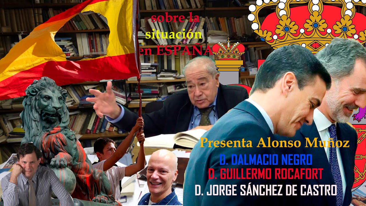 SOBRE LA SITUACIÓN DE ESPAÑA con D. Dalmacio Negro, Guillermo Rocafort ...