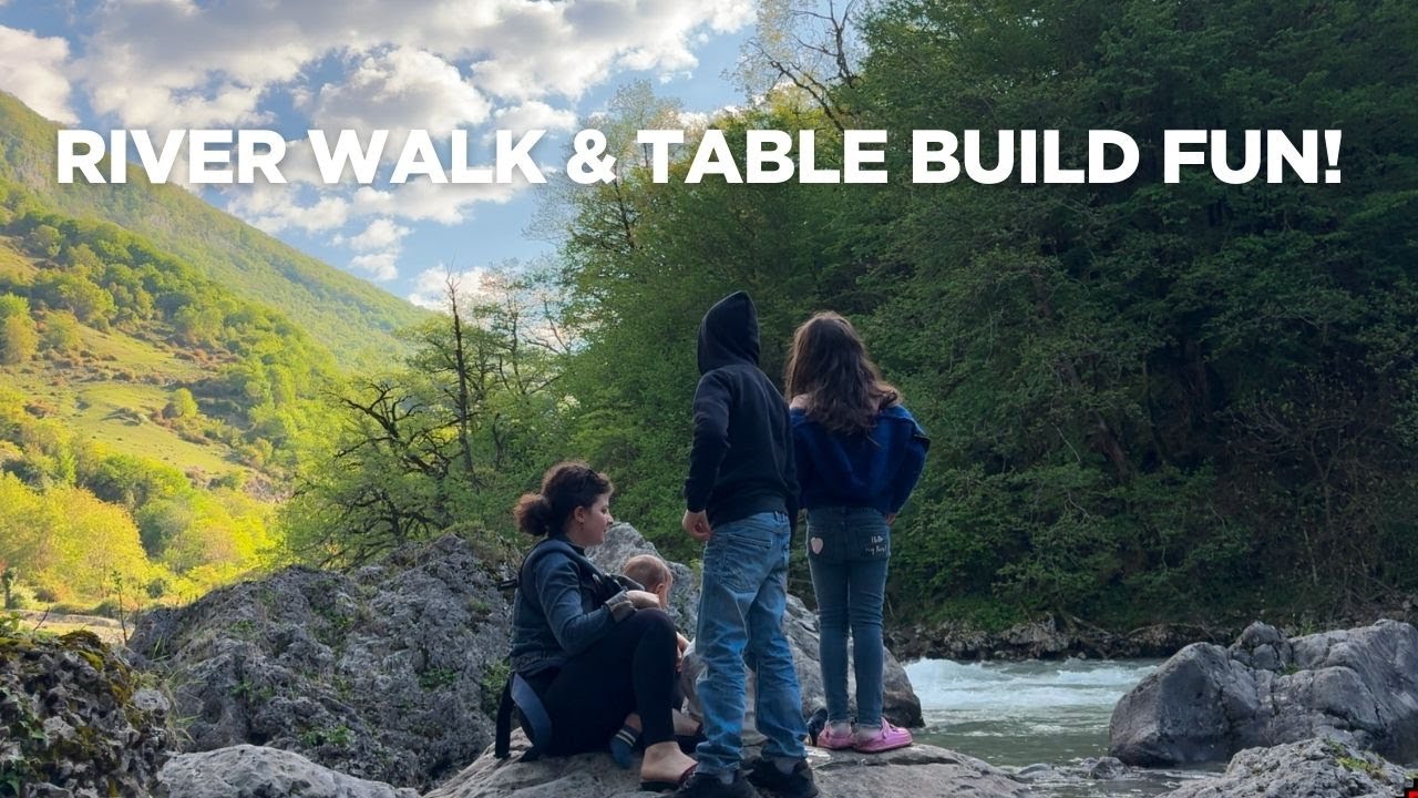 Family River Adventure & Table Crafting Fun! - YouTube