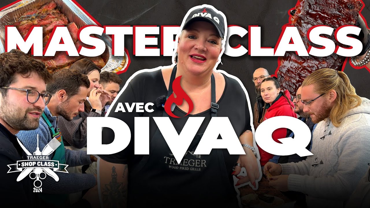 La Masterclass de DIVA Q // Esprit Barbecue ⨉ Traeger 🔥 - YouTube