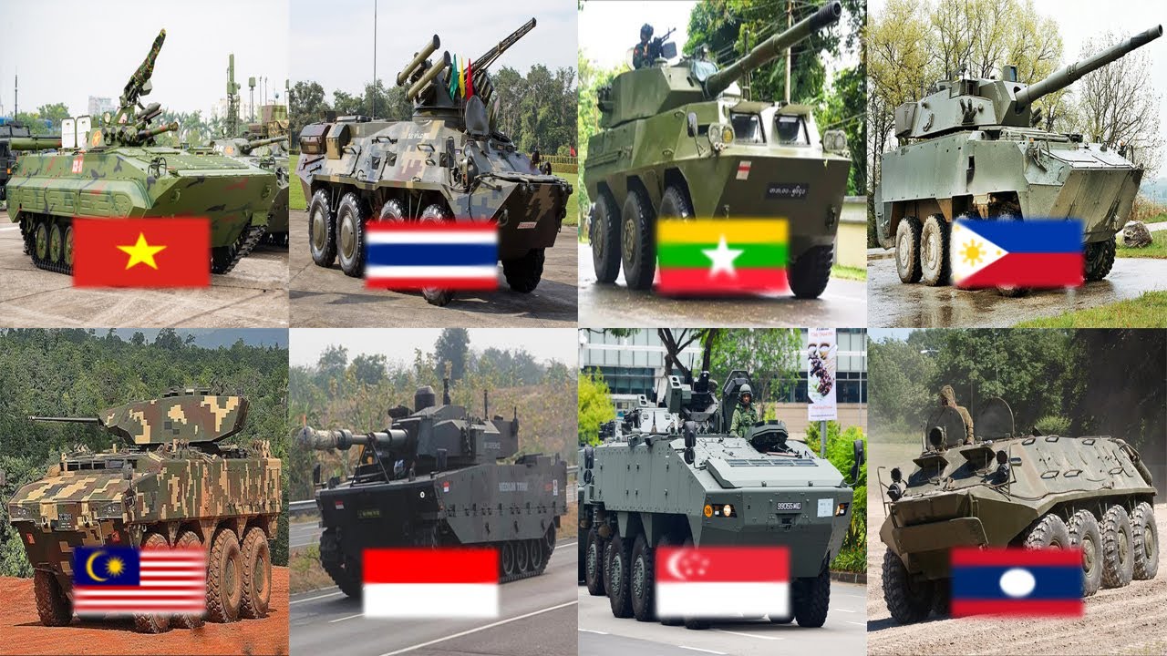 Combat vehicle in each country in Southeast Asia⚔️💥 2025 - YouTube