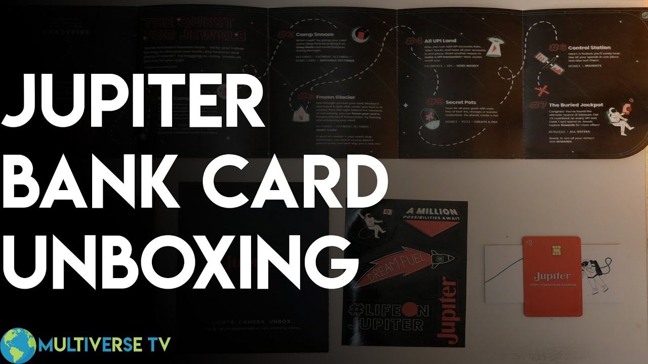 Jupiter Bank Debit Card Unboxing | Hands-On Review | Features | Best ...