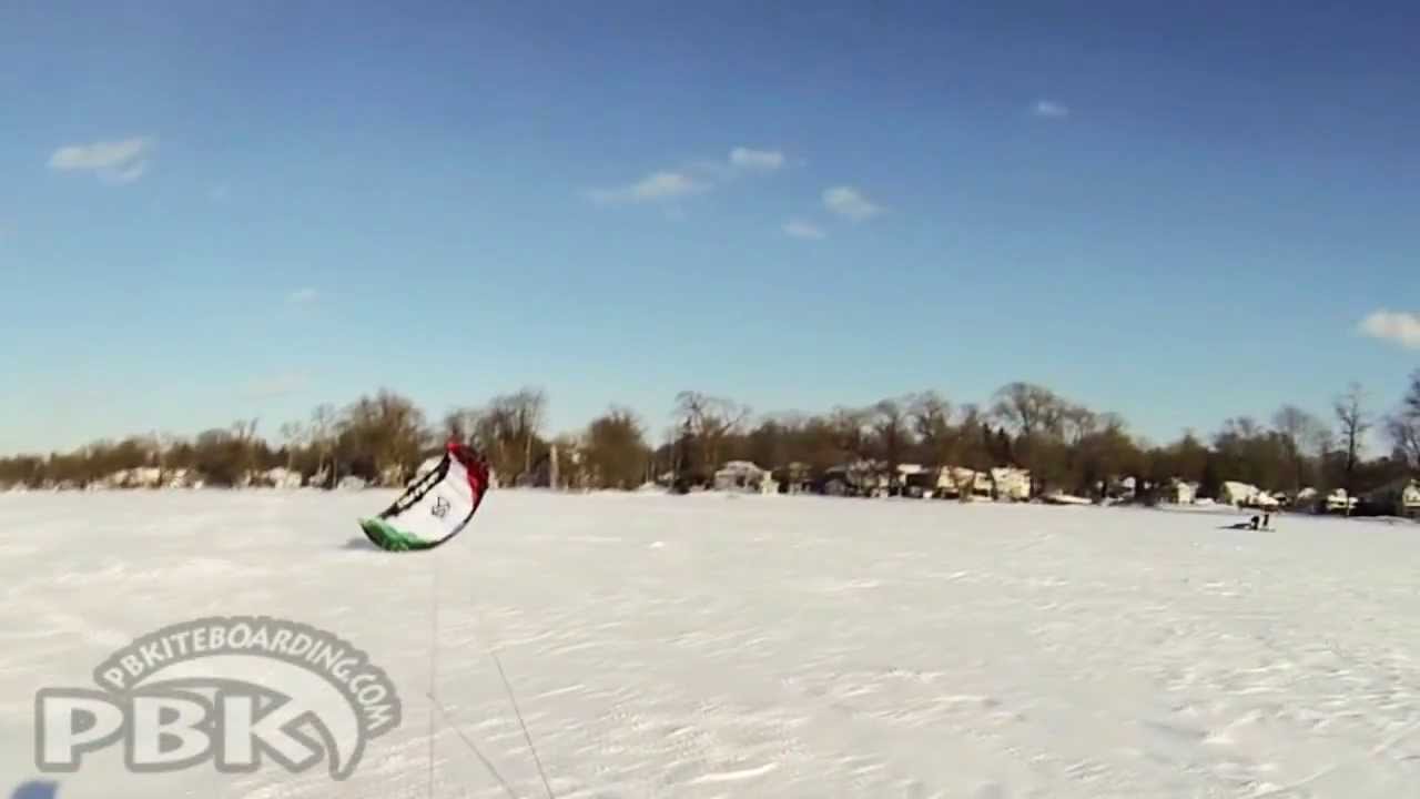 Snowkiting Kite Skiing Canada Ontario Toronto PBKiteboarding.com Ozone ...