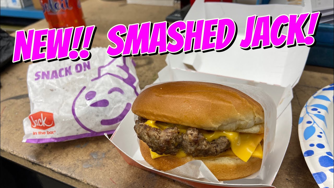 Jack in the Box “Smashed Jack” we had to try it. #fastfoodreview # ...