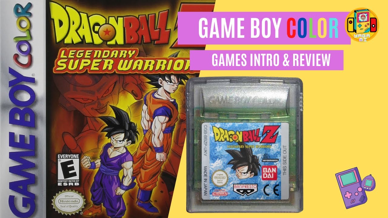Dragon Ball Z legendary super warriors game boy color #GBC - YouTube