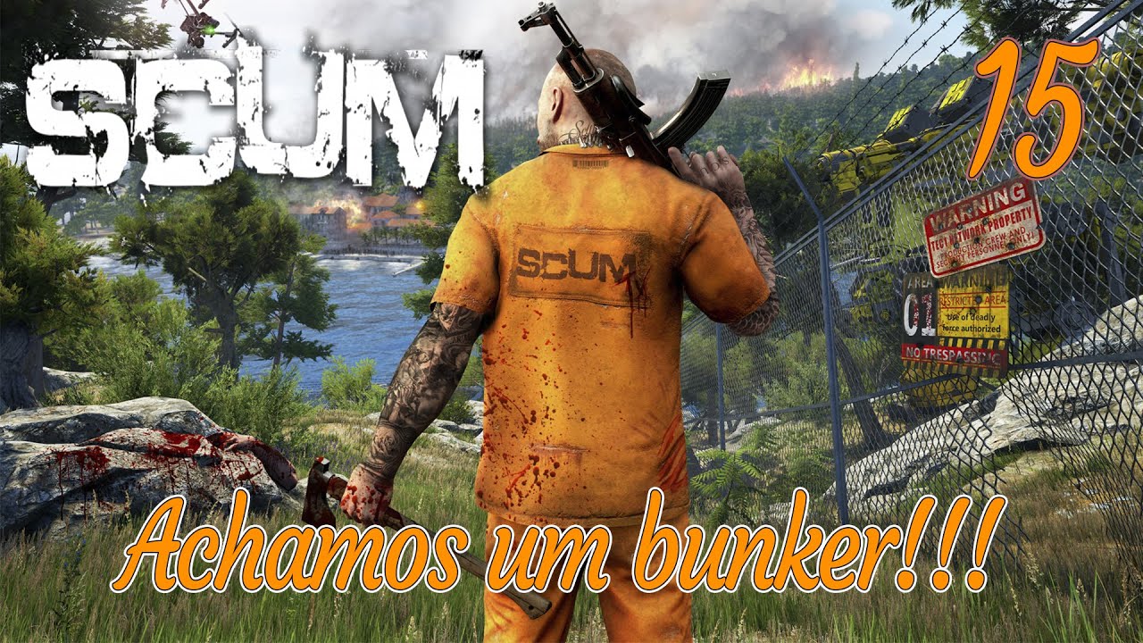 SCUM #15 - Levando as rodas da Rager e achei um bunker!!! - YouTube