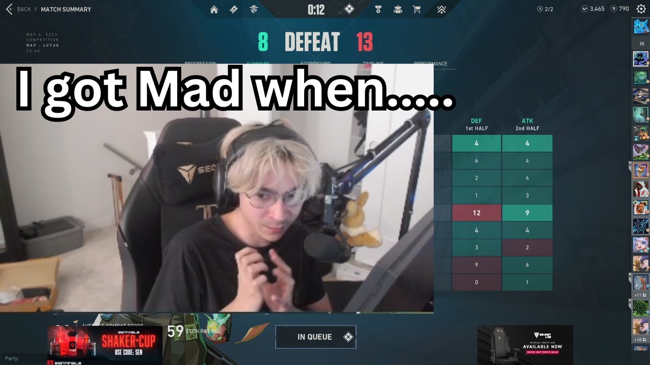 Tenz explained how he got Mad - YouTube