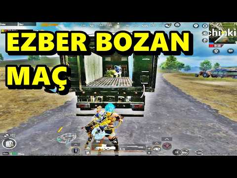 EZBER BOZAN HARİKA MAÇ ! BATUR GAME SOLO SQUAD PUBG MOBİLE