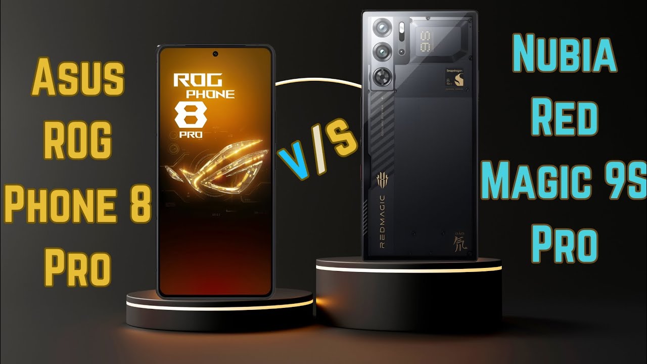 ASUS ROG Phone 8Pro Vs Nubia RedMagic 9s Pro || Full Comparison ⚡ Which ...
