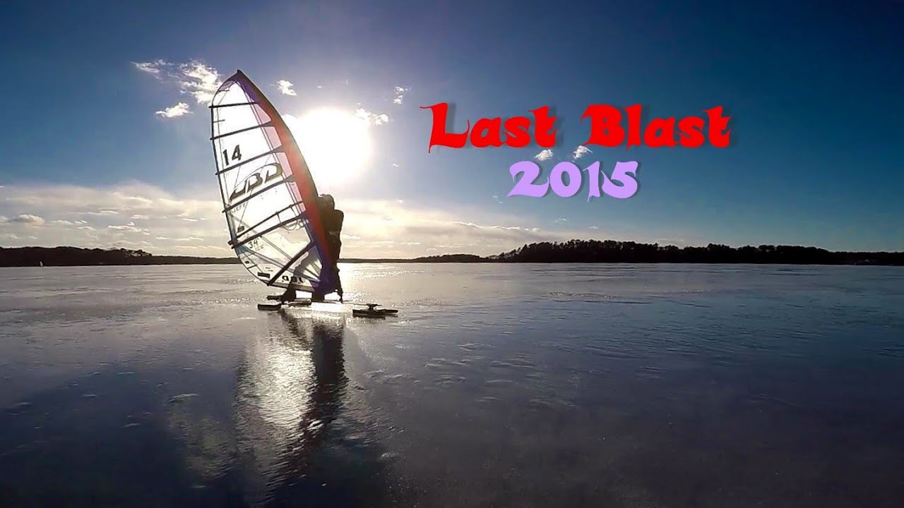 Last Blast 2015 (World Record Ice Sailing Speed) - YouTube