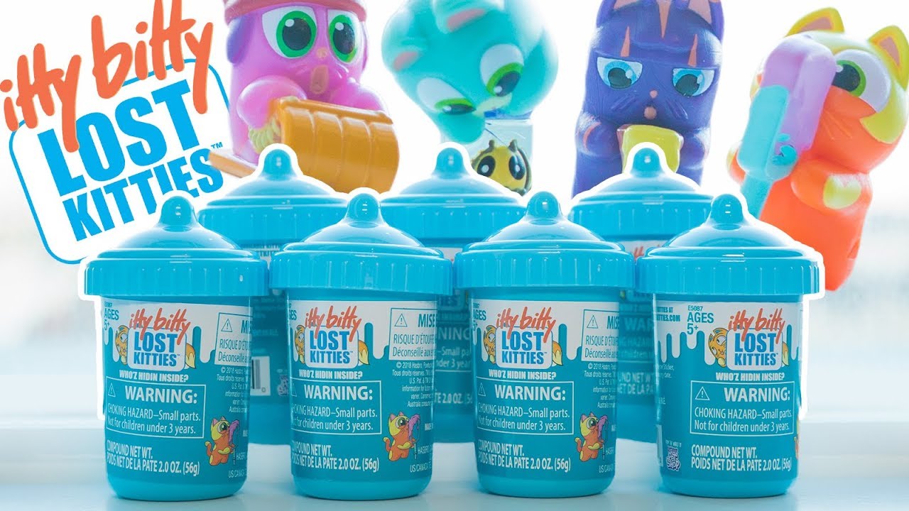 Shake That Milk! Lost Kitties Itty Bitty Wave 2 Blind Bag Mini Figures ...