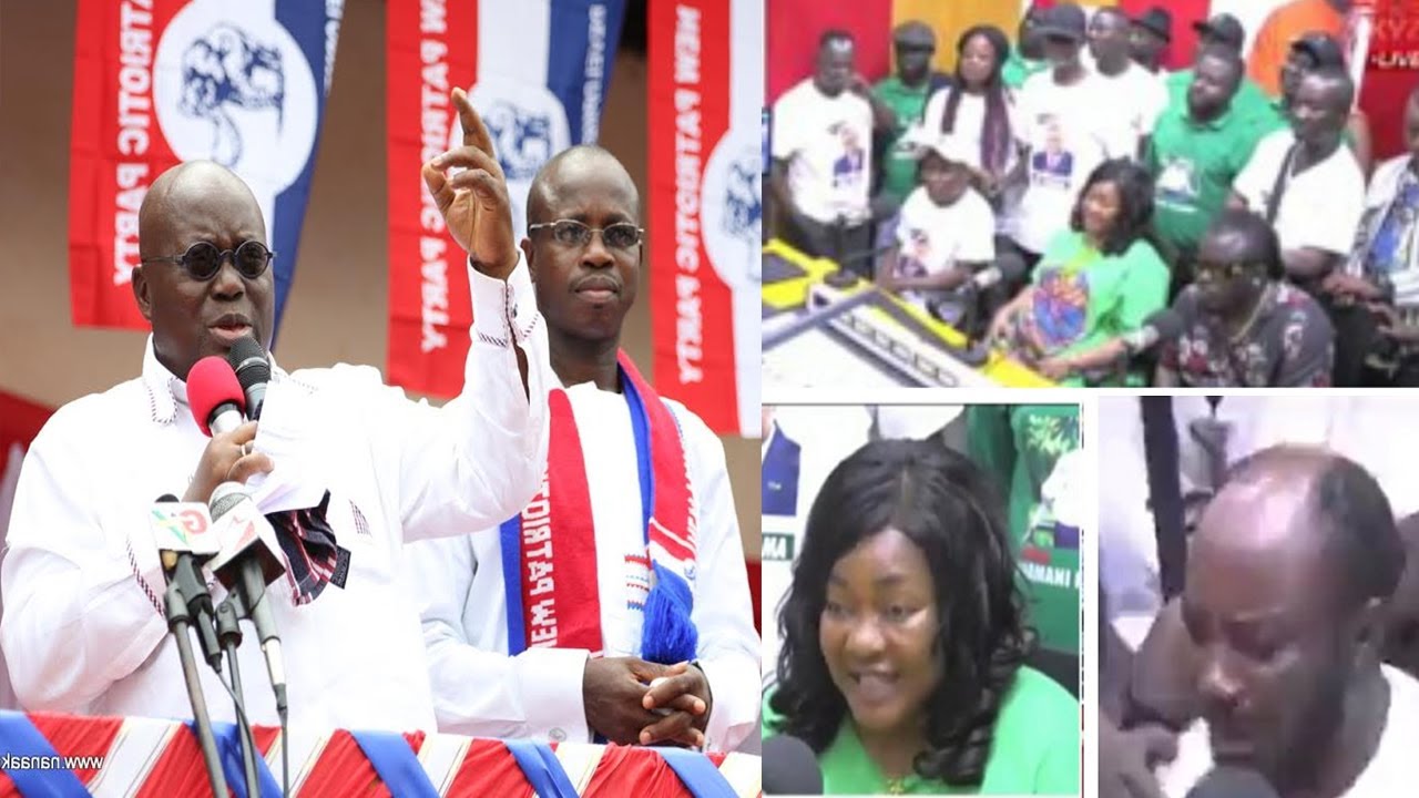 'Campaign for NPP’– Crying actors on live TV over Akufo Addo’s ...