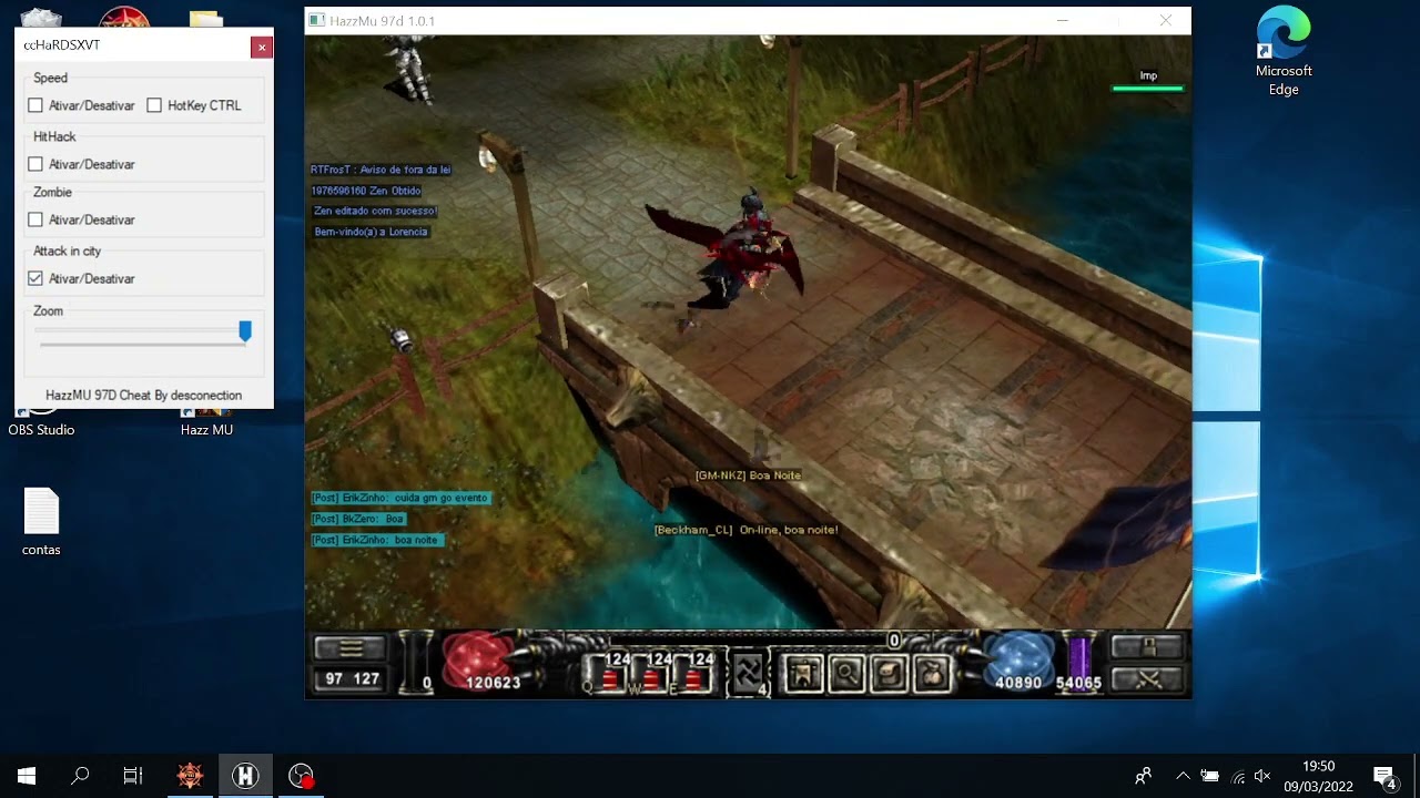 HazzMU 97D | Speed Hack | HitHack | Zombie | 2022 [PS GameGuard] - YouTube