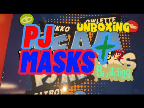 PJ MASKS Chair Desk Unboxing review - YouTube