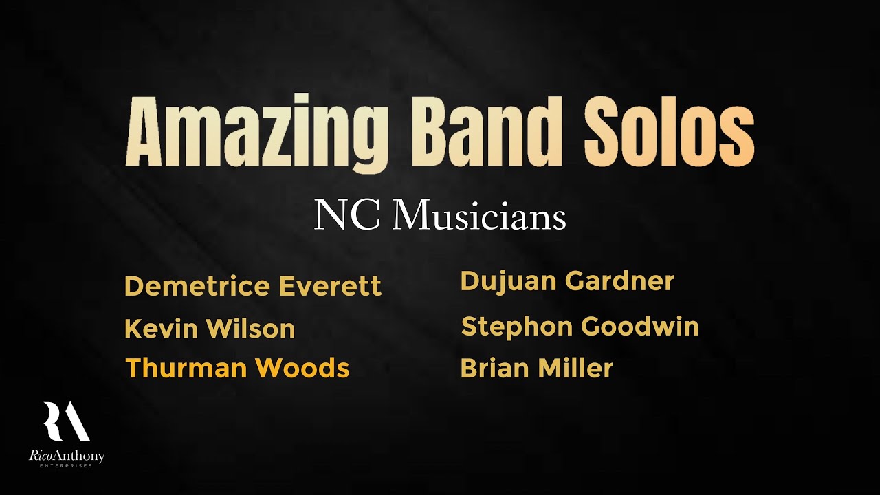 Must see!! Amazing Solos By NC musicians!!! - YouTube