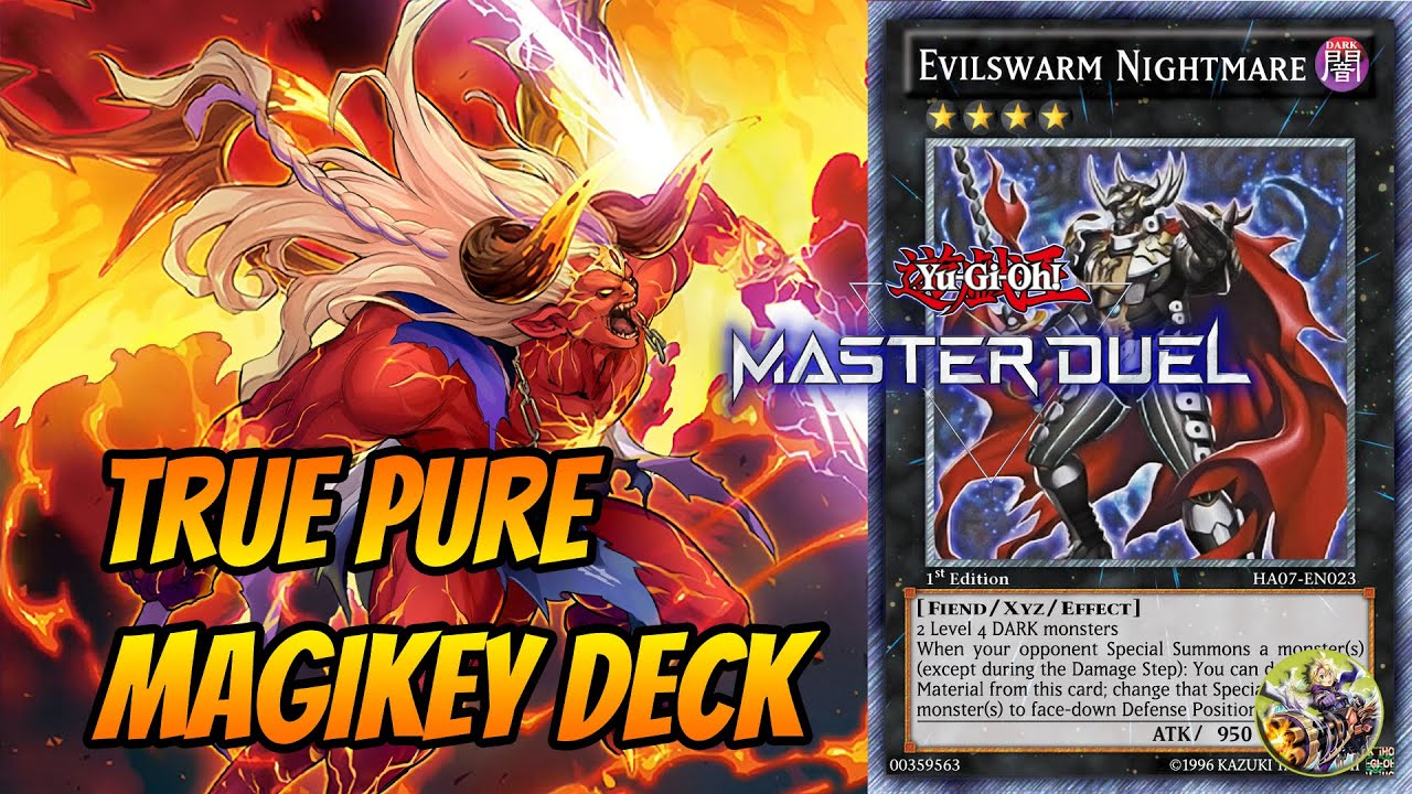 TRUE PURE MAGIKEY DECK YU-GI-OH MASTER DUEL #8 - YouTube