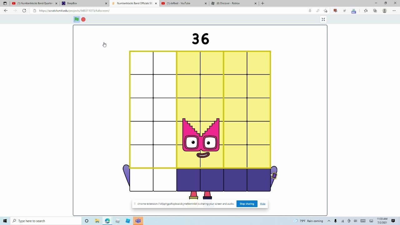 Numberblocks Band Official S8 Squares (Sound Improvement) (Credit to mr ...
