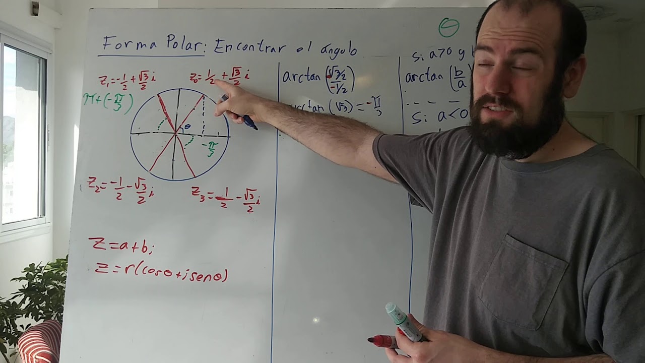 Complejos - Encontrando el angulo Versión 2 - YouTube