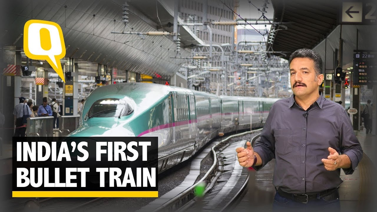 India's First Bullet Train Between Mumbai and Ahmedabad - The Quint ...
