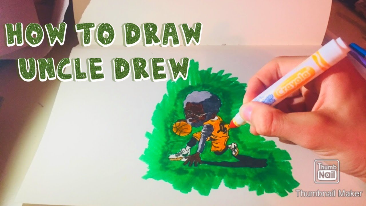How to Draw Uncle Drew - YouTube