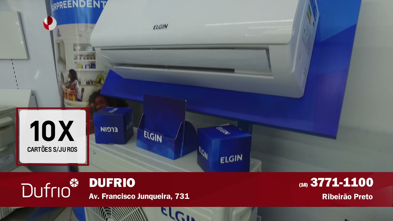DUFRIO - AR CONDICIONADO DUAL INVERTER EM ATÉ 10X - YouTube