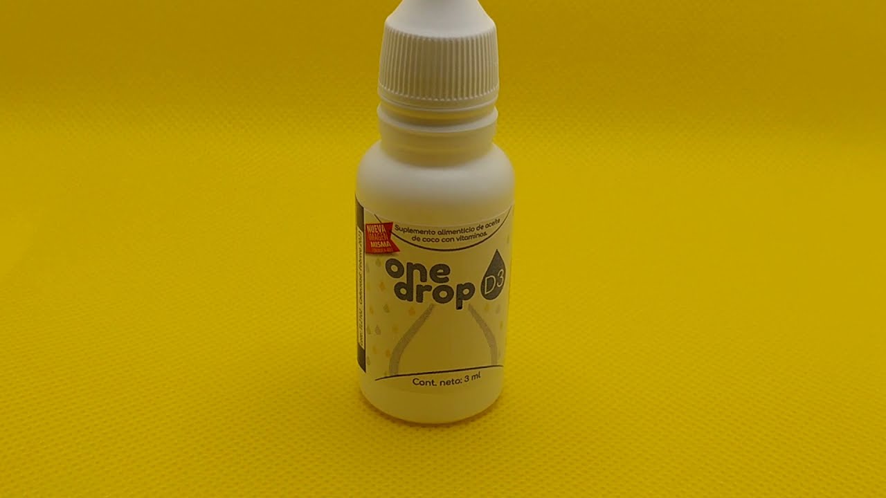 One Drop Vitamina D3 - YouTube