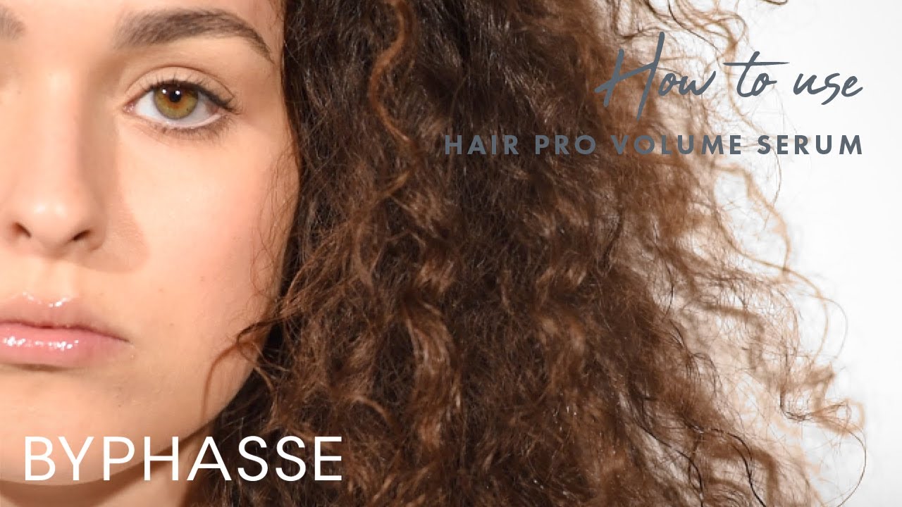 How to use: Hair Pro Volume Serum | Tutorials | Byphasse - YouTube