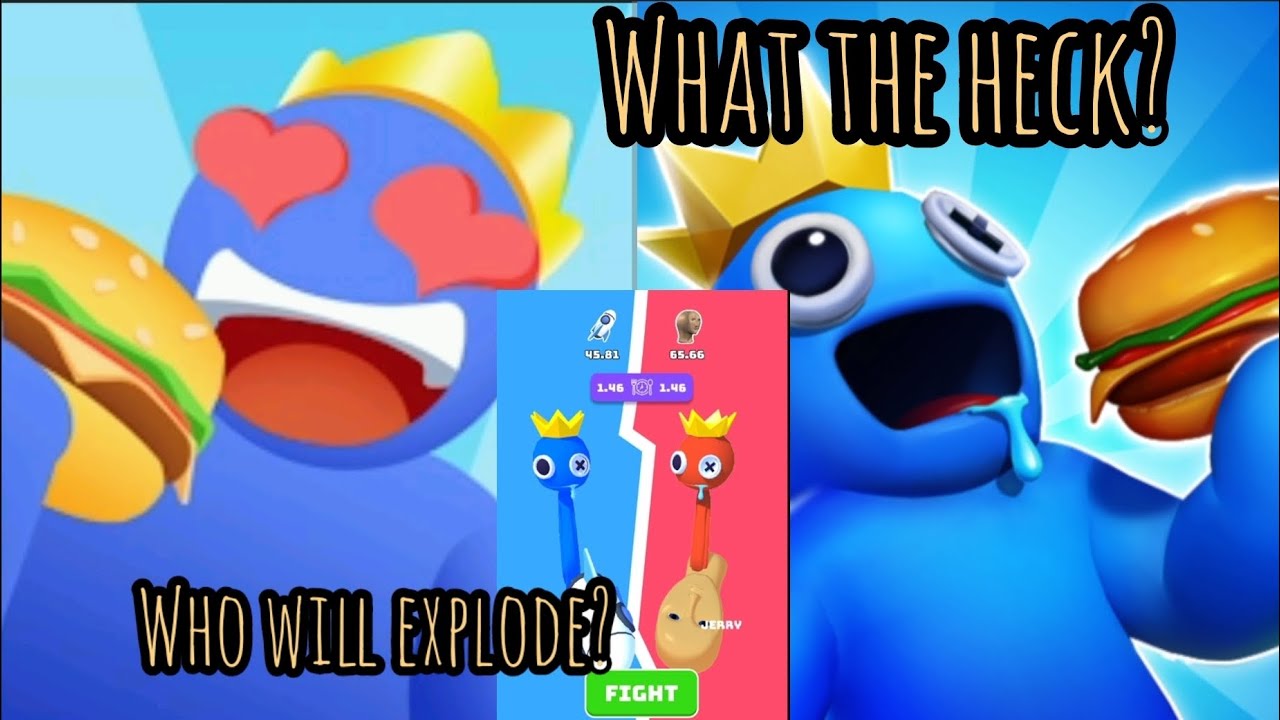 Eating hero🤣👉What's goin on? Who will explode? #games #best #mobile ...