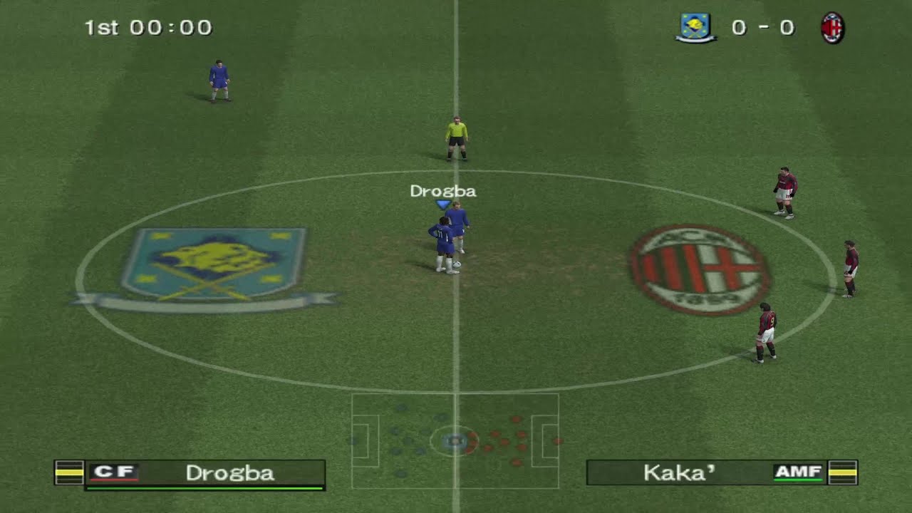 Pro Evolution Soccer 6 | London FC - AC Milan | Top Player - YouTube