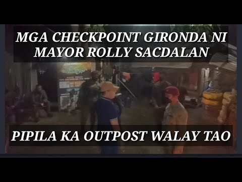 Pipila ka checkpoint sa Midsayap gironda ni Mayor Rolly Sacdalan, ubang ...