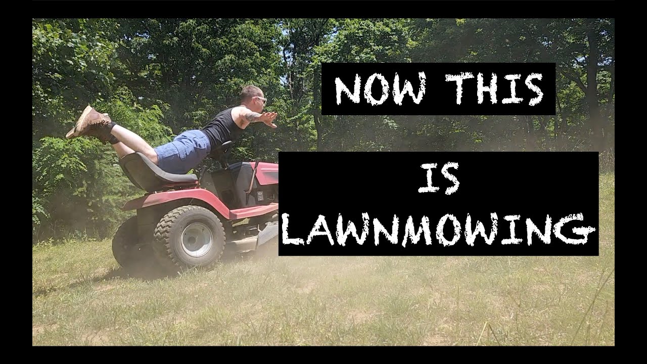 Performing Lawnmower tricks... They said I wouldn't do it? - YouTube
